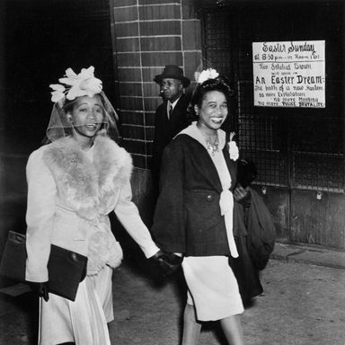 30 Vintage Ladies All Dressed Up for Easter
