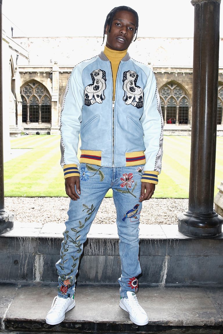 See All of Rapper A$AP Rocky’s Best Looks From Guess to Dior