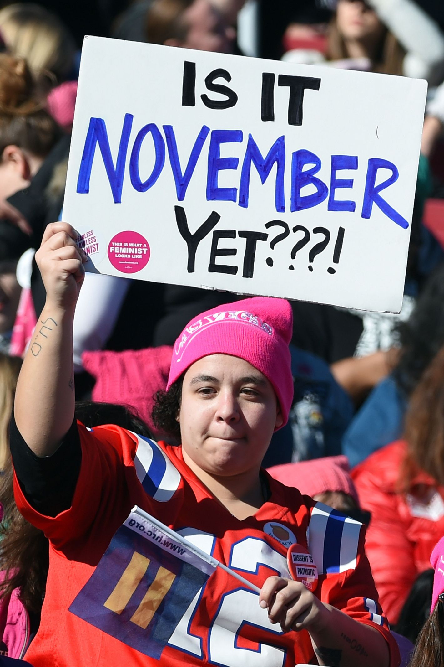 Women’s March Rally Launches Voter-Registration Campaign
