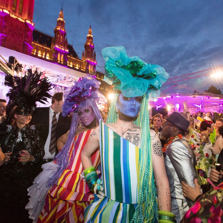 Inside Vienna’s Life Ball: Rhinestone Briefs and Antlers