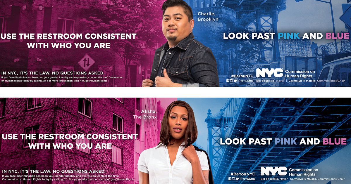 New York City Launches Ad Campaign for Transgender Bathroom Rights