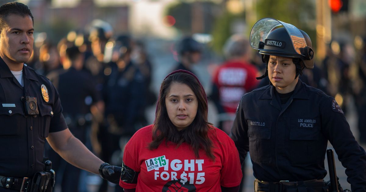 More Than 100 Arrested in Nationwide Minimum-Wage Protests