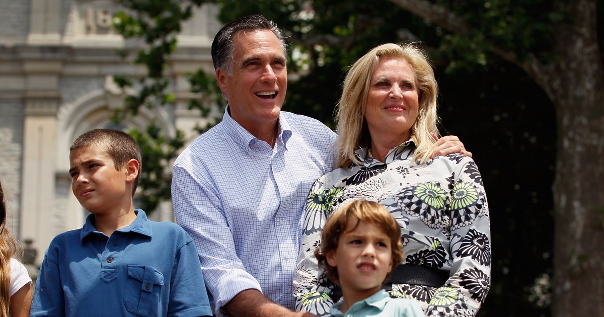 Uptight Romney Forces His Family to Have Fun on Vacation