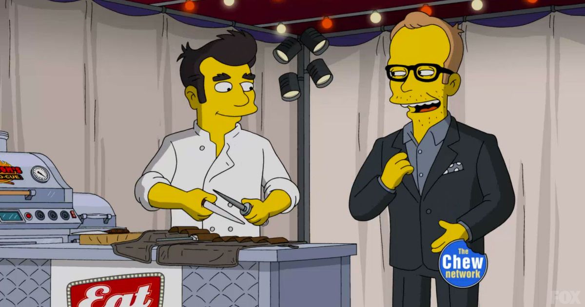 The 7 Best Lines From The Simpsons ’ Food Network Send-up