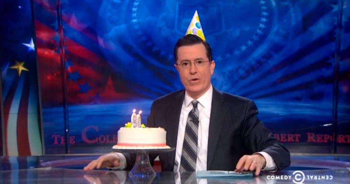 Stephen Colbert’s Birthday Song Is Better Than the Birthday Song