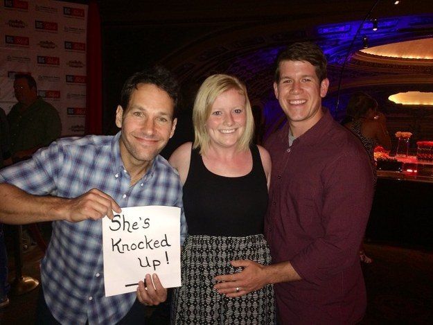 Paul Rudd Is the Best Birth Announcement