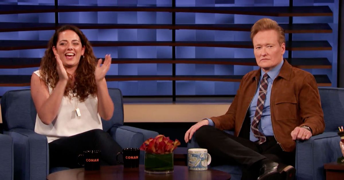 Conan O’Brien Interviews His Assistant Sona Movsesian