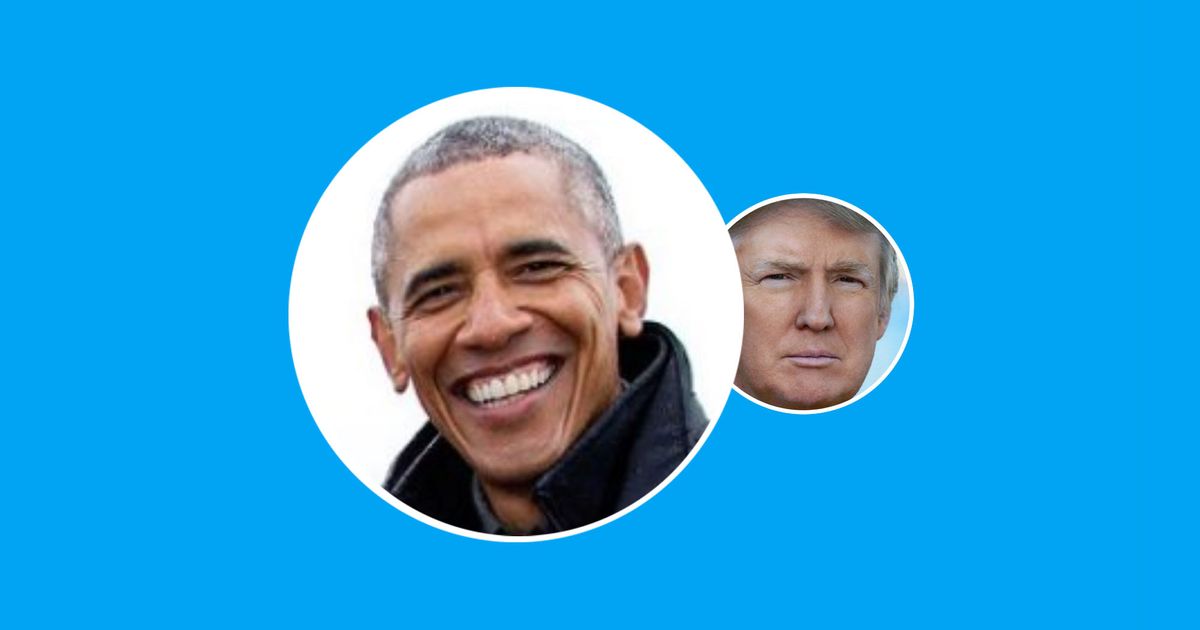 Obama’s Tweets More Popular Than Trump’s Tweets in 2017