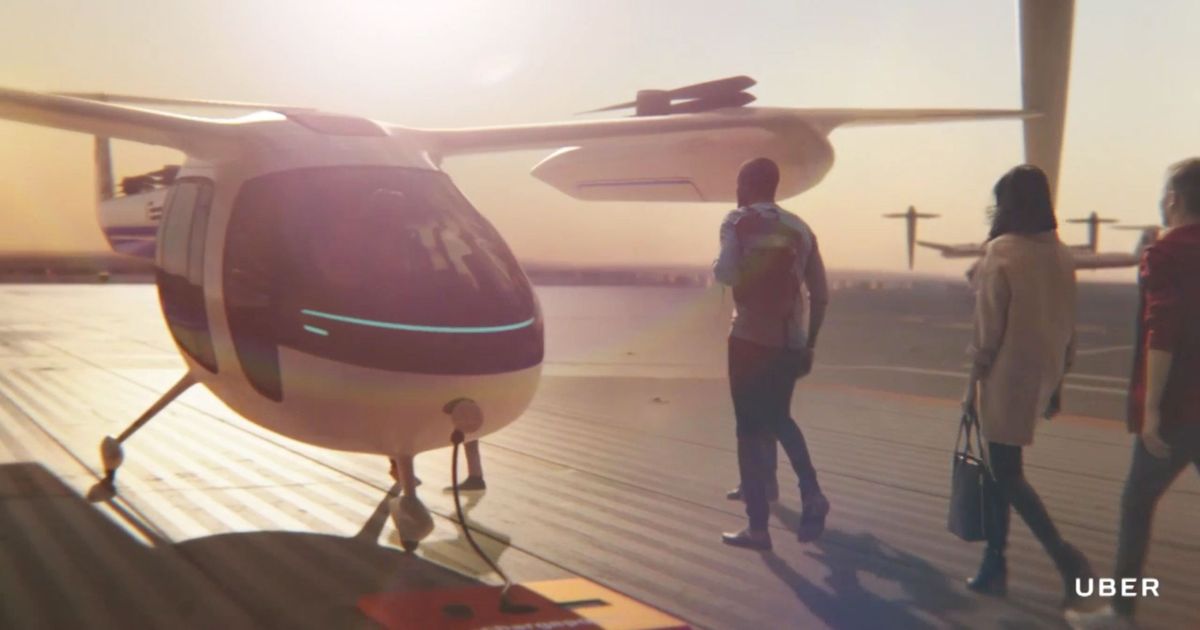 NASA Working With Uber on Flying-Taxi Project