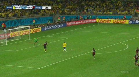GIF Recap: Germany Stuns Brazil 7–1 to Advance to the World Cup Final