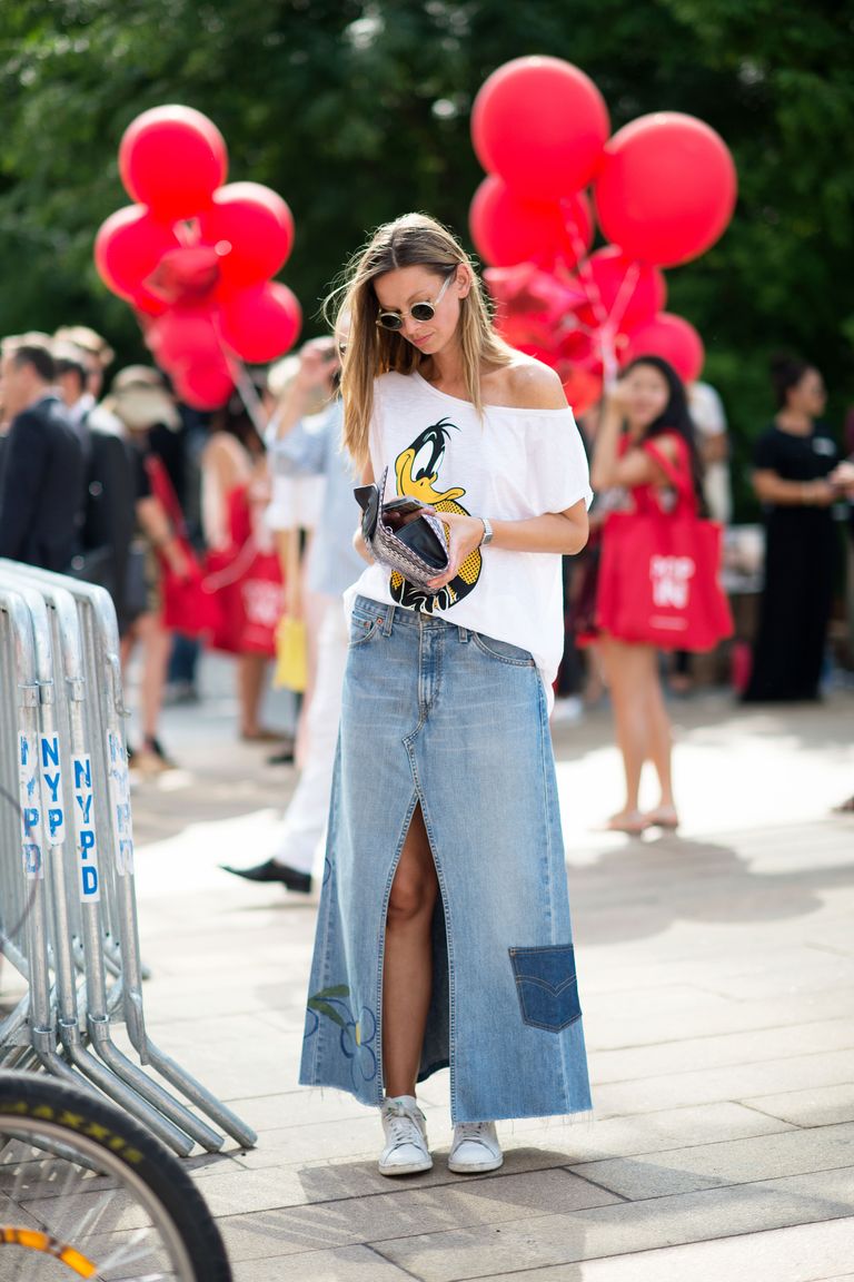14 Totally Normcore Street-Style Looks From Fashion Week