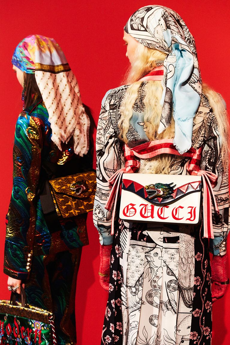 Behind-the-Scenes Pictures From the Gucci Spring 2017 Show