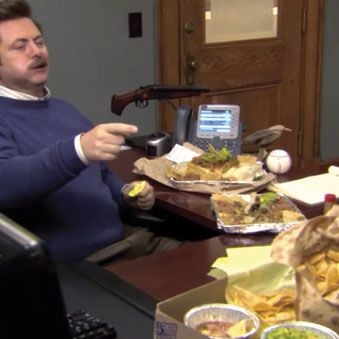 Parks and Recreation: Everything Ron Swanson Has Eaten - Slideshow ...