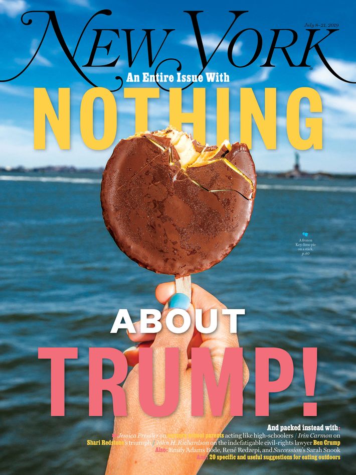 On The Cover: An Entire Issue With Nothing About Trump -- New York ...
