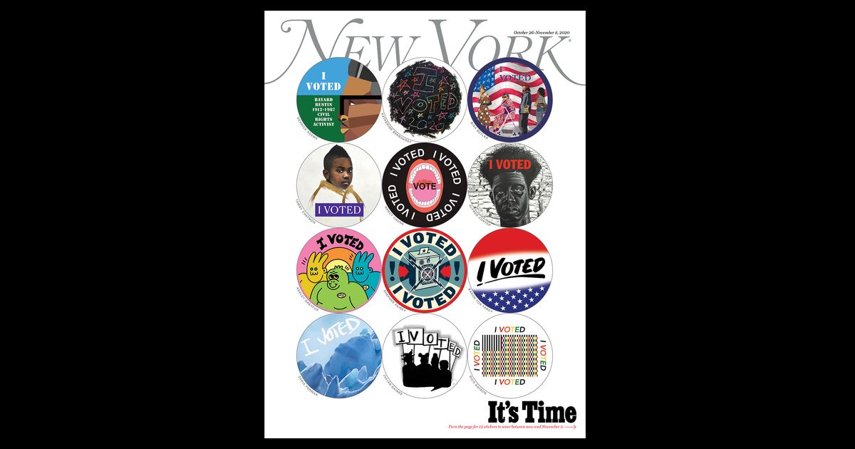 Preview New York Magazine’s ‘I Voted’ Sticker Collaboration