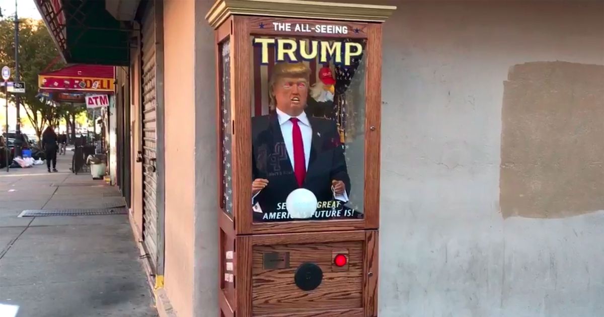 Donald Trump Fortune-Telling Machine Has Popped Up in NYC