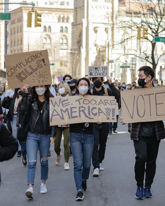 Photographs: New York City Black and Asian Solidarity March