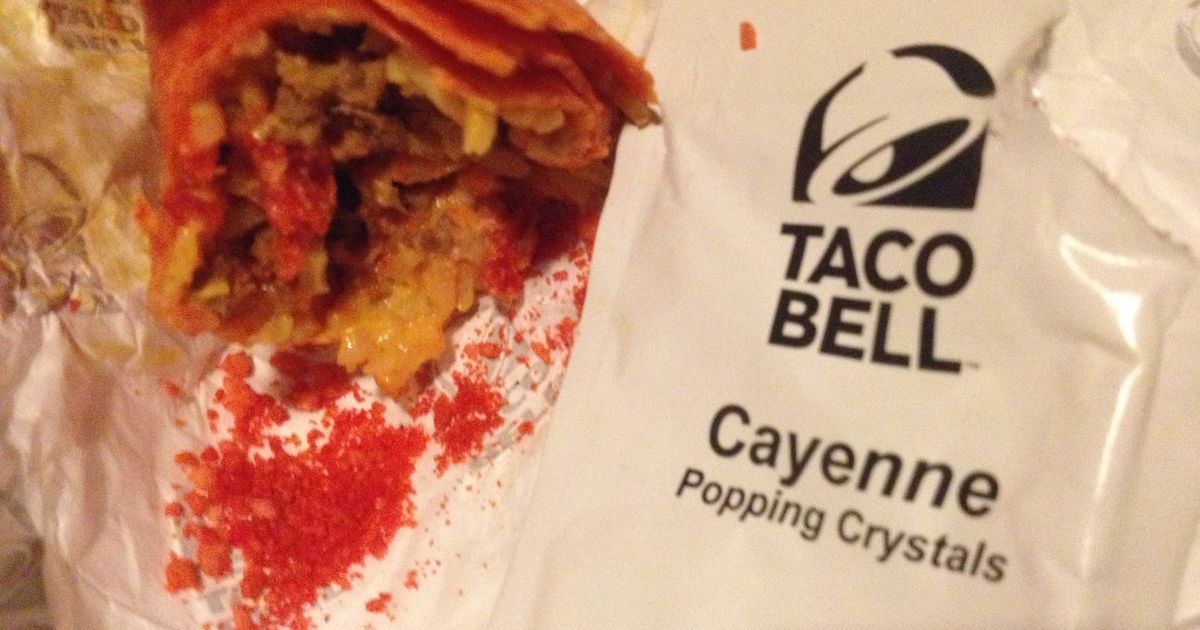 Taco Bell’s Firecracker Burrito Comes With Pop Rocks