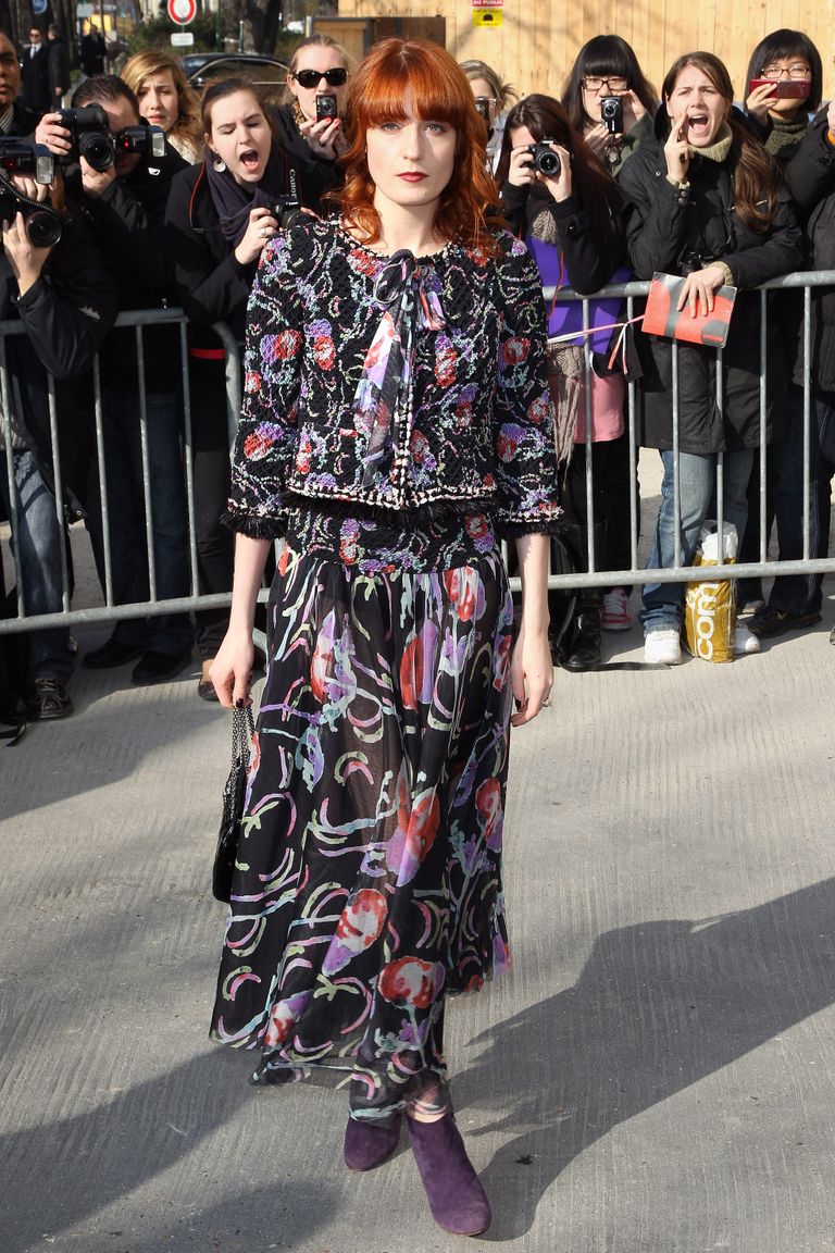See Florence Welch’s Hippie-Goth Style
