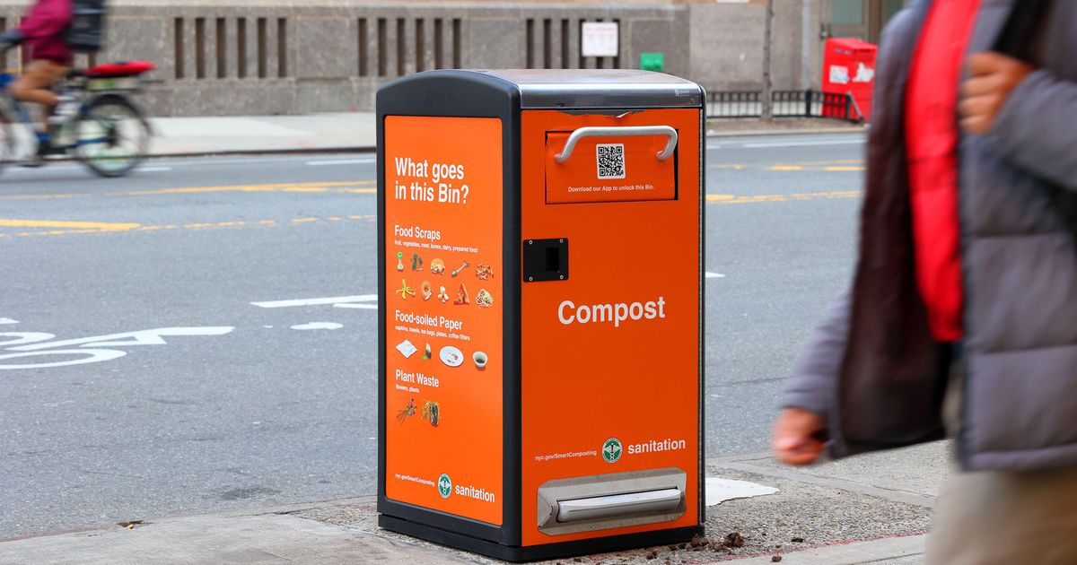 New York City’s Smart Composting Bin Requires an App