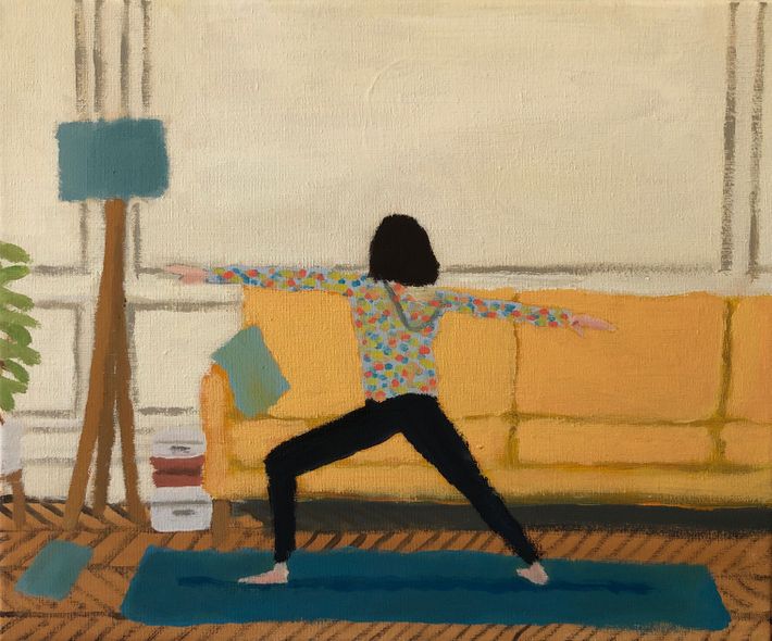 See Jean Jullien’s New Paintings During the France Lockdown