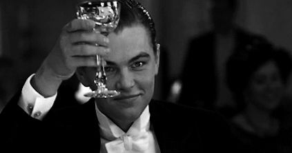 A GIF History of Leonardo DiCaprio Raising Glasses
