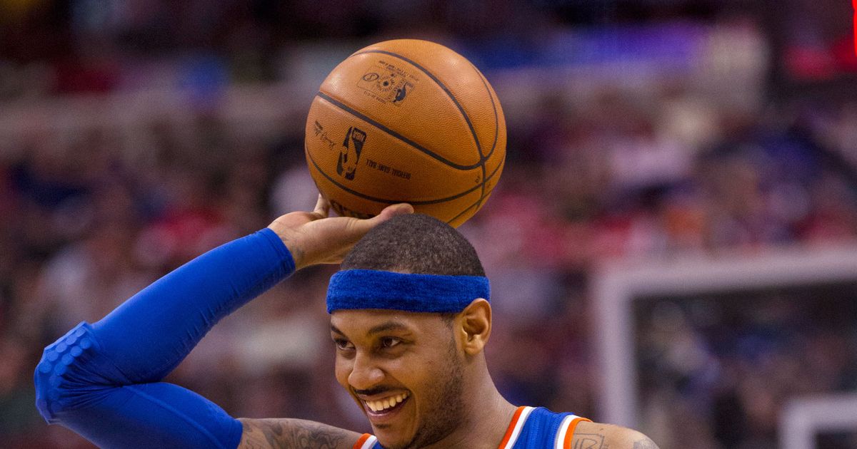 Male Gaze: Carmelo Anthony’s Charming Smile