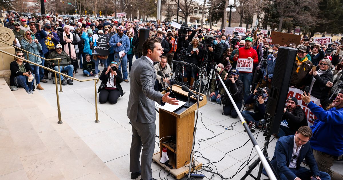 Matt Gaetz Gets a Scandal As Wild As Him