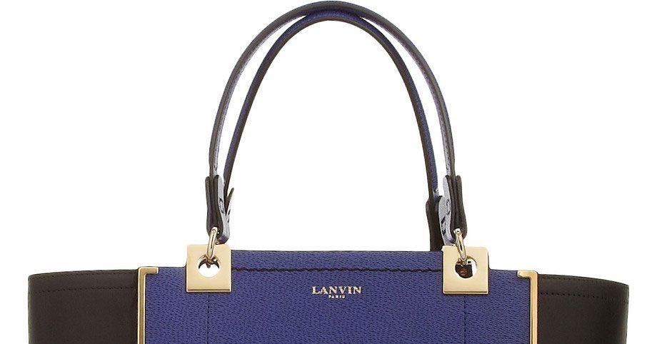 Wish List: Lanvins Indigo Partition Tote
