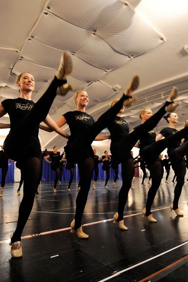 Celebrate the Holidays With 692 Rockette Legs