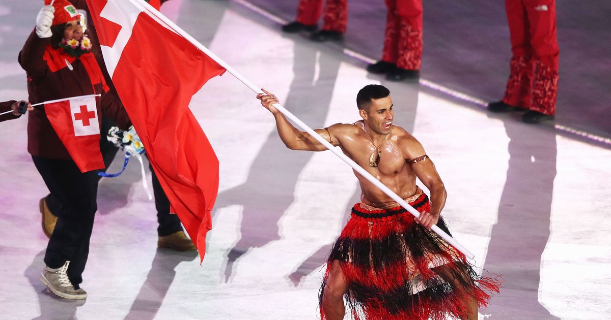 The Best Part of the Opening Ceremony Is Tonga’s Flag-Bearer