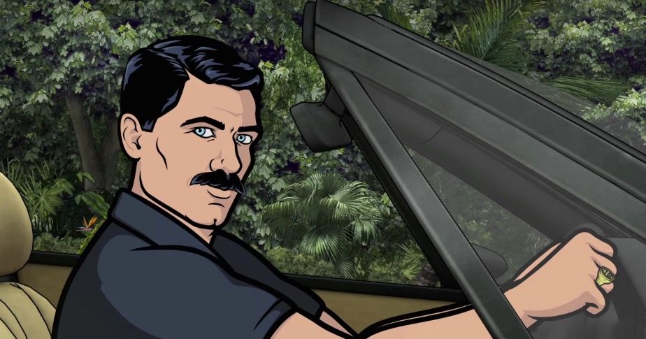 Watch Archer Do His Best Magnum, P.I. Impression in This Glorious ...