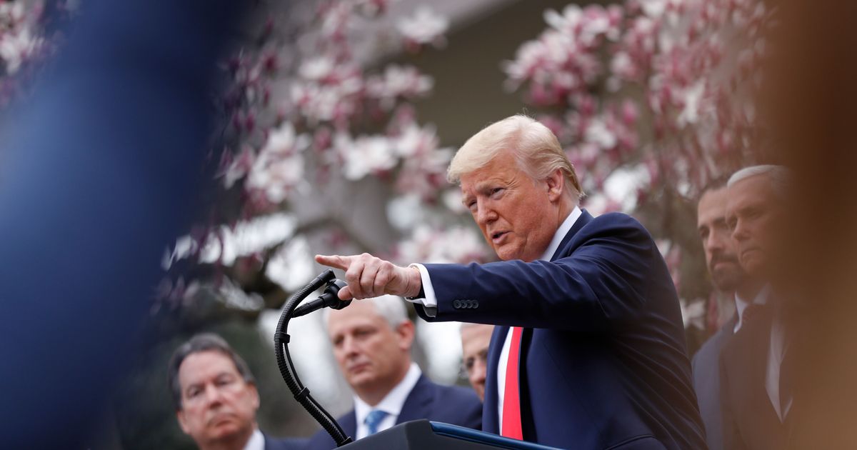 President Trump: ‘I Don’t Take Responsibility at All’
