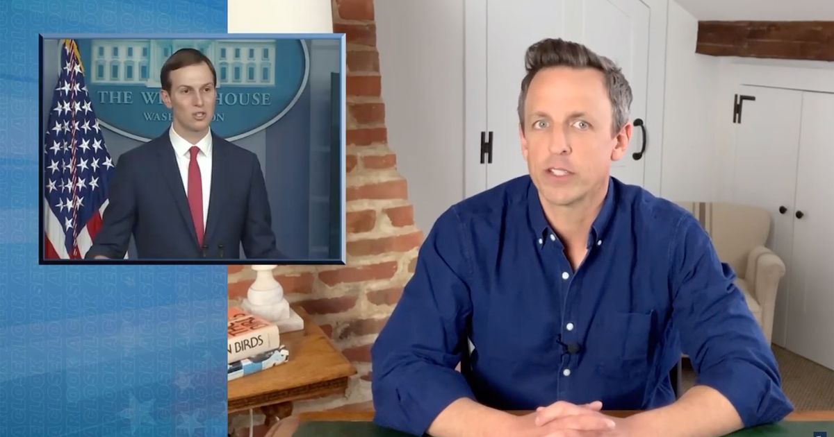 Seth Meyers Compares Jared Kushner to ‘Succession’ Character