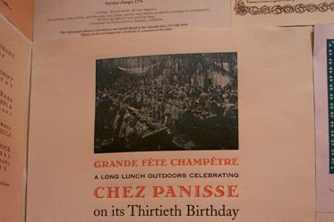 Chez Panisse Wallpapers the Restaurant With Vintage Menus