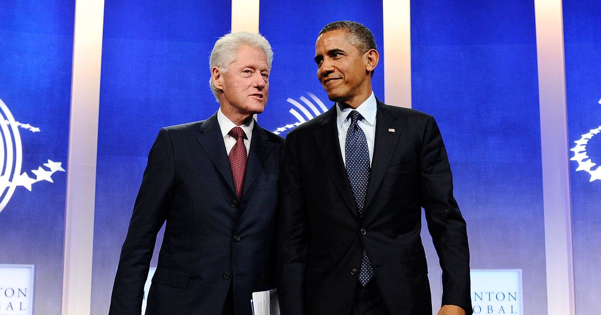 Bill Clinton and Barack Obama Are Best Frenemies