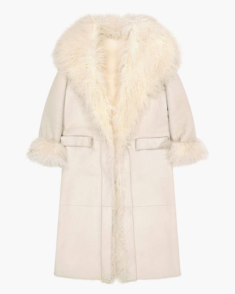 How to Style a Big Fluffy Coat