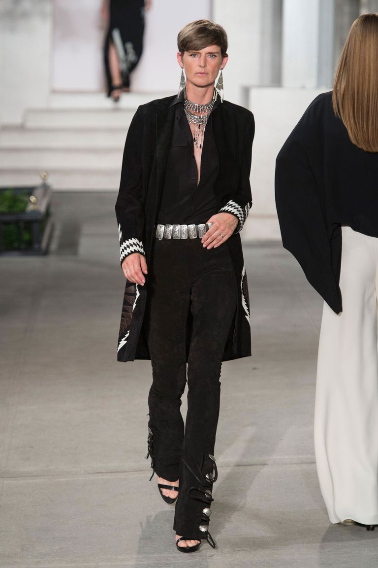 Older Models Walk at New York Fashion Week