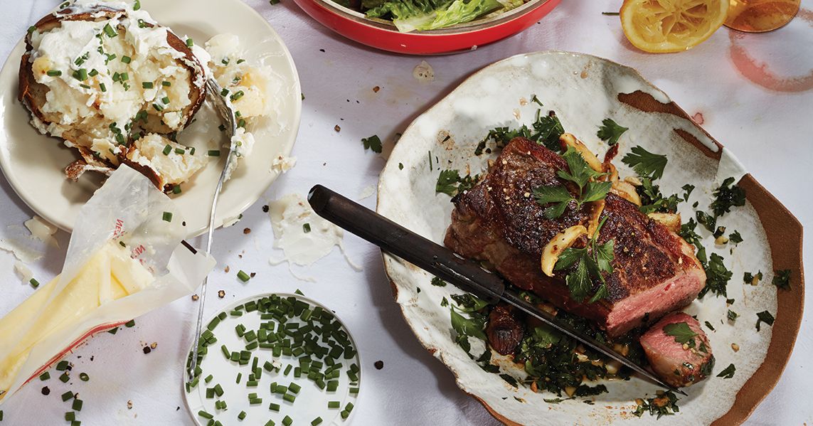 Alison Roman: Forget Engagement Chicken. Meet Breakup Steak.