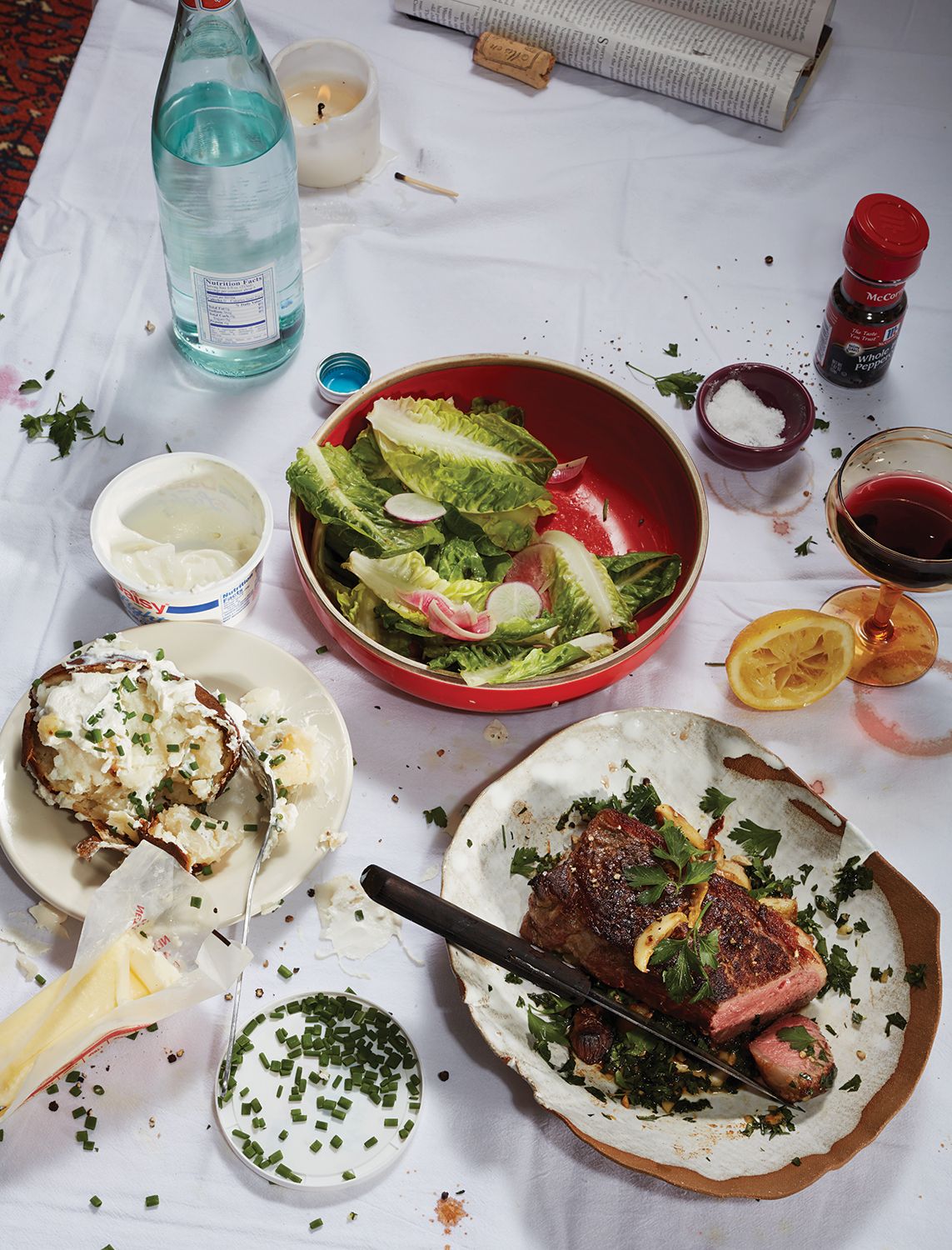 Alison Roman: Forget Engagement Chicken. Meet Breakup Steak.