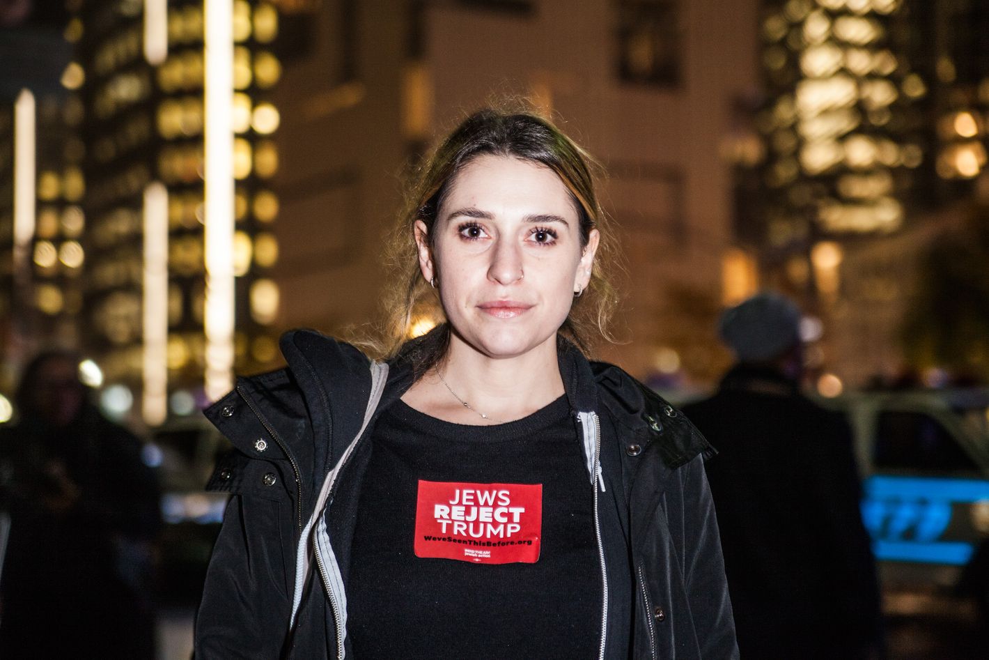 Photos: 10 Women Protesting Trump Columbus Circle New York