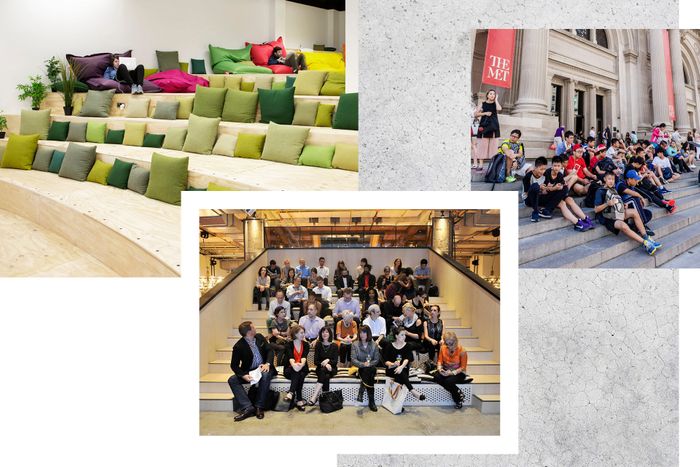 Why Is Stadium Seating in So Many Coffee Shops and Startups?