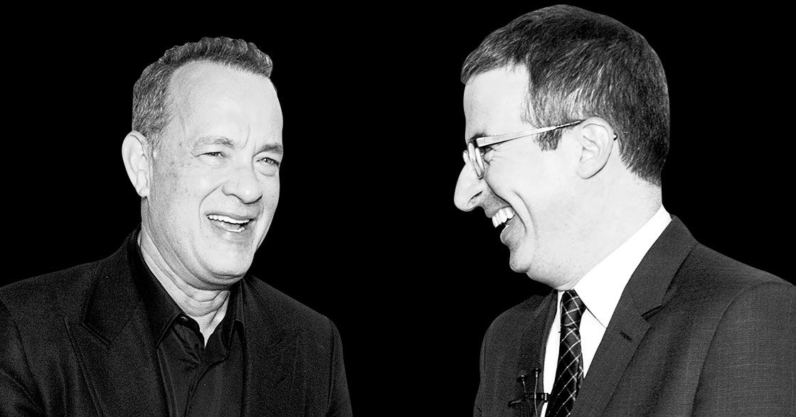 Tom Hanks and John Oliver Talk Hamilton Villains, Fan Encounters, and ...