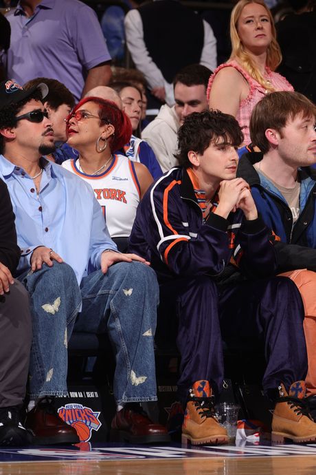 Ranking Timothée Chalamet’s Courtside Knicks Looks