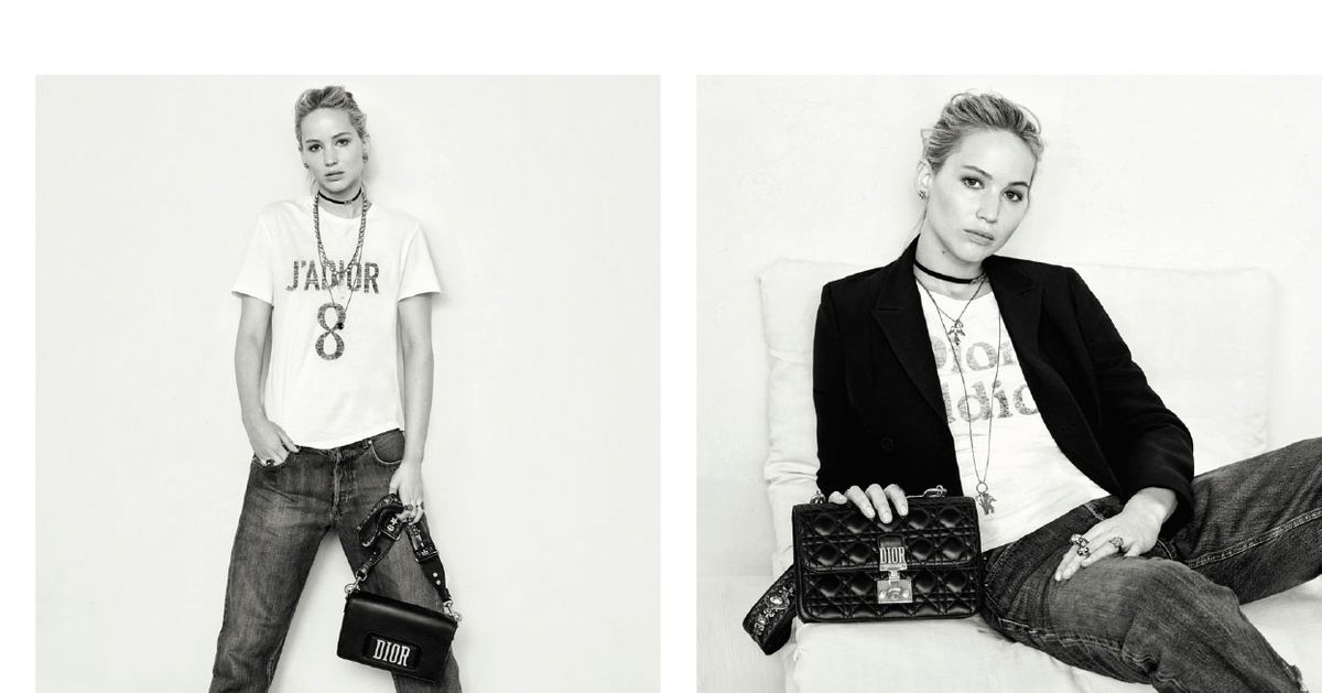 Jennifer Lawrence in the New Dior Ads