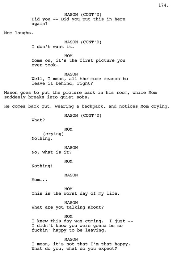 The Toughest Scene I Wrote: Richard Linklater on Boyhood’s Saddest Moment