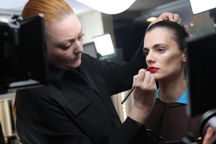 Backstage Beauty at Tom Ford’s SS26 Show