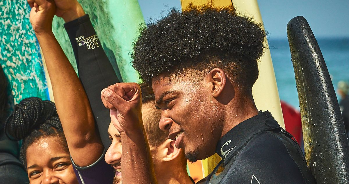Surfers Unite for Black Lives Matter
