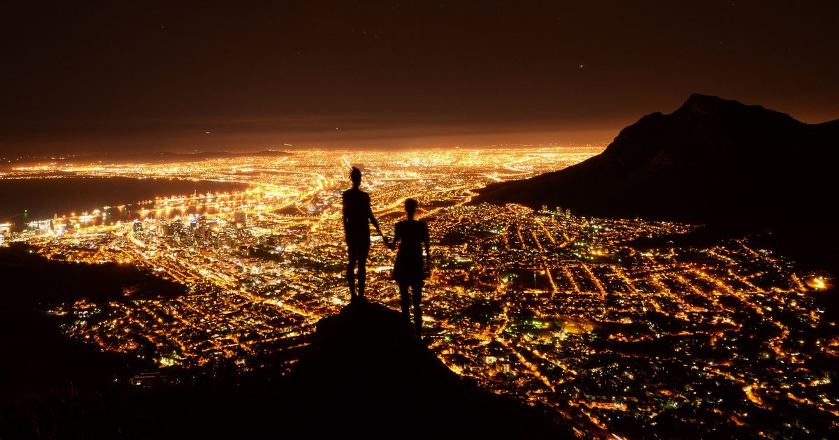 South African City At Night