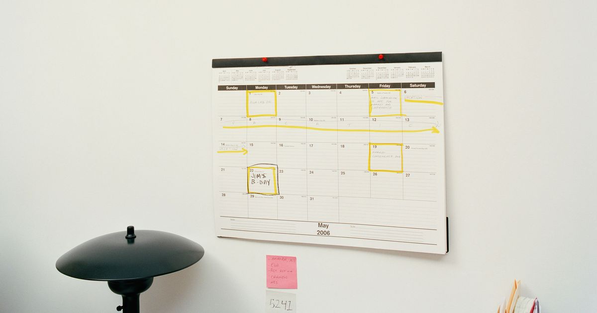 Why Wall Calendars Are Beneficial and Great for Organization